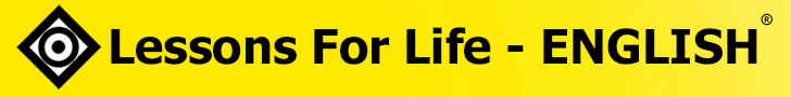 Lessons For Life – ENGLISH – Logo (rectangle – yellow background ...